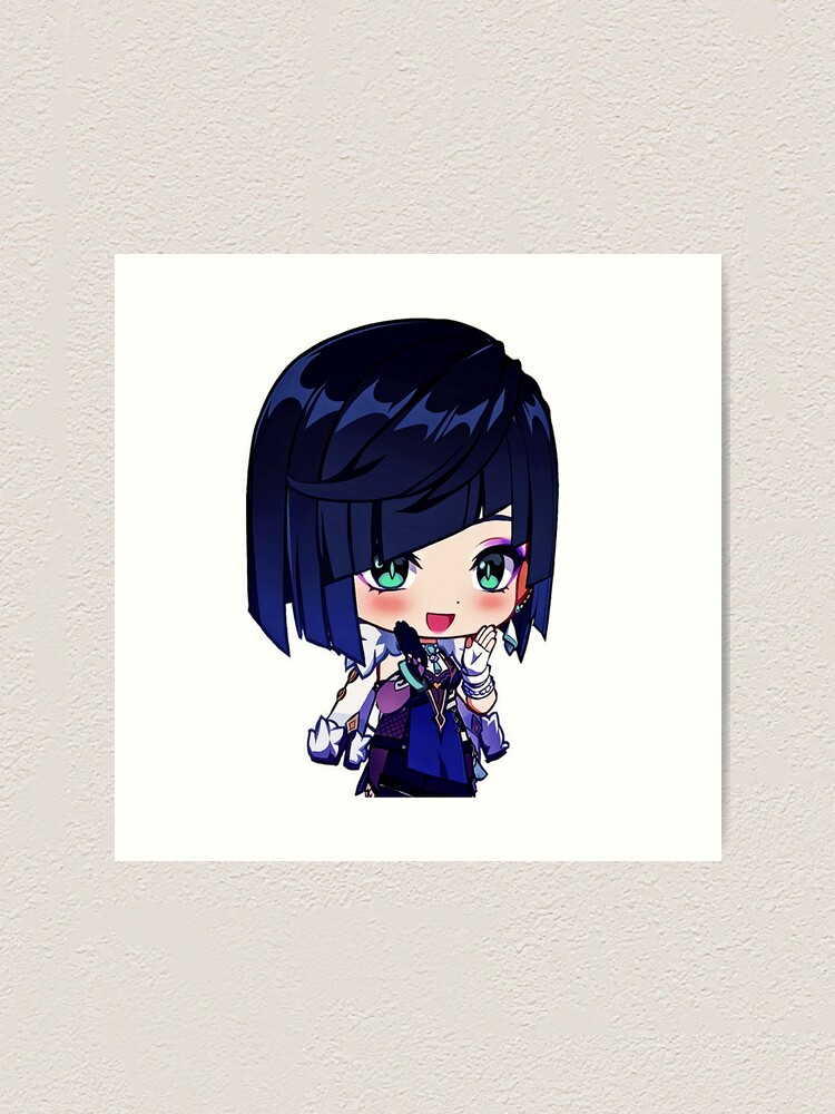 "Yelan cute chibi - genshin impact yelan" Art Print by Omagatoki ...
