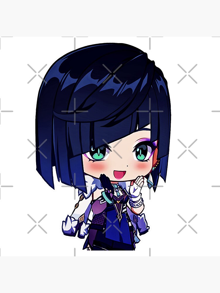 "Yelan cute chibi - genshin impact yelan" Art Print by Omagatoki ...