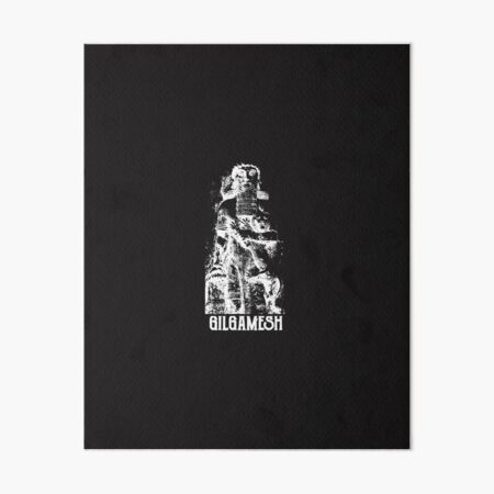 "Gilgamesh King Hero Sculpture Ancient Mesopotamia " Art Board Print ...
