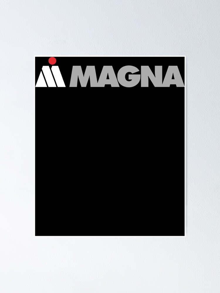 "Magna Logo " Poster for Sale by patriceburgess | Redbubble