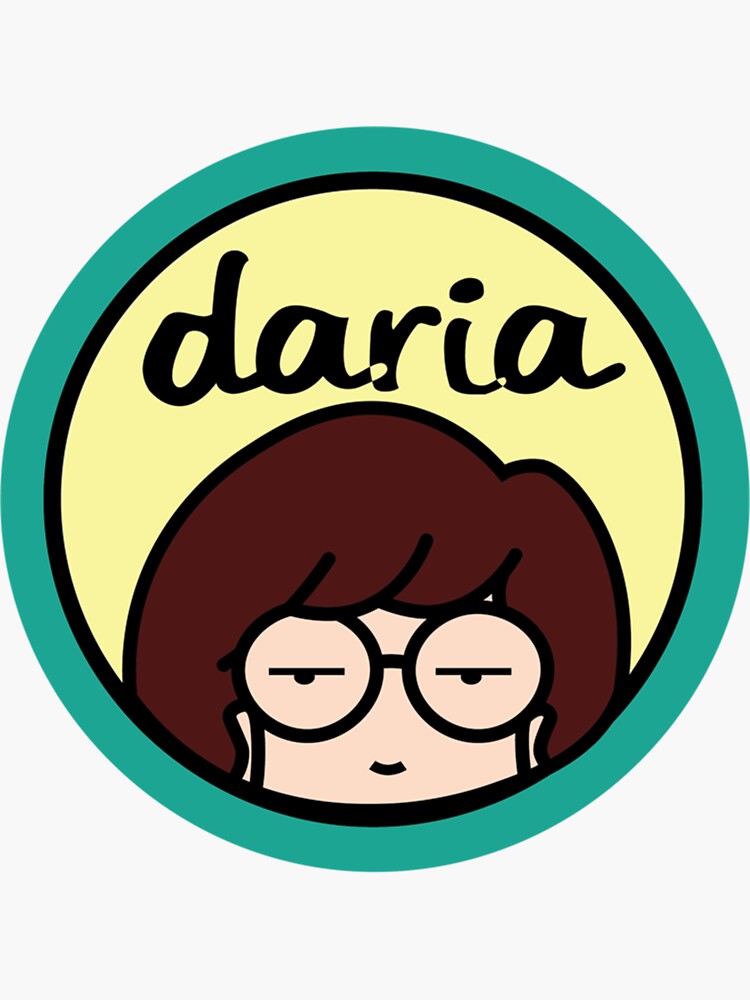 "Daria " Sticker for Sale by LipkovitchRay36 | Redbubble