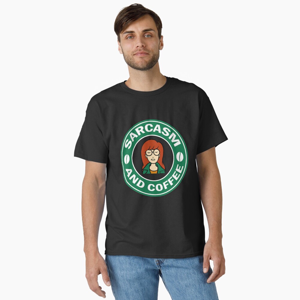 "Daria Sarcasm and Coffee " Sticker for Sale by LipkovitchRay36 | Redbubble