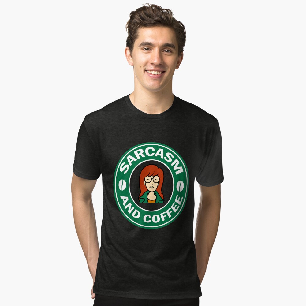 "Daria Sarcasm and Coffee " Sticker for Sale by LipkovitchRay36 | Redbubble