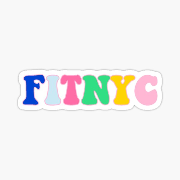 "Fashion institute of technology New york city FIT NYC" Sticker by ...
