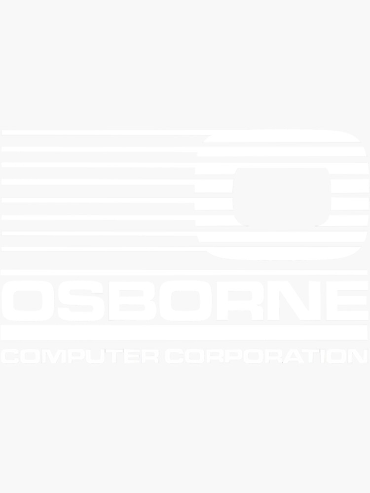 "Osborne Computer Logo " Sticker for Sale by latoyabenson | Redbubble