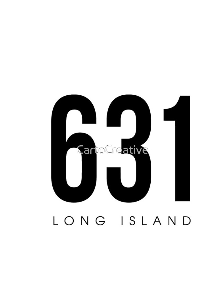 "Long Island, NY - 631 Area Code" iPhone Case for Sale by CartoCreative ...