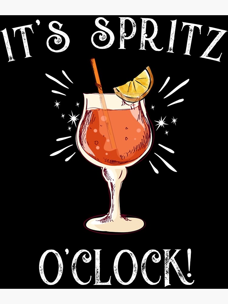 Póster «Costa de Amalfi Italia _quot_It_s Spritz O_clock Edición ...
