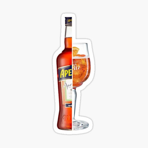 "APEROL SPRITZ " Sticker for Sale by SafariStore | Redbubble
