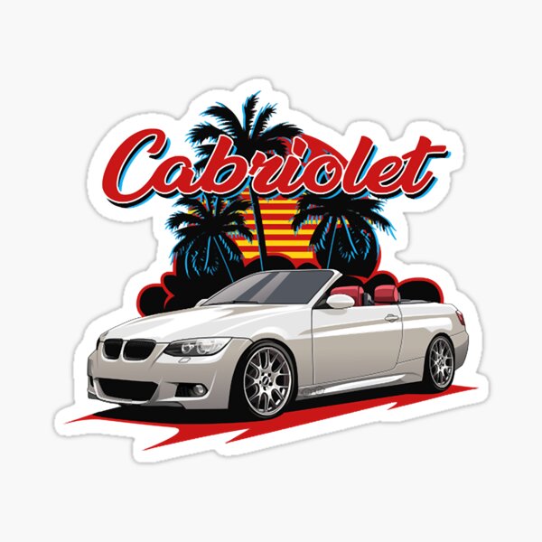 "Convertible " Sticker for Sale by Sofialokoo | Redbubble