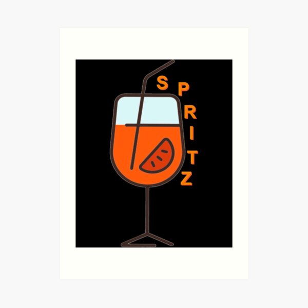 "Aperol Spritz" Art Print for Sale by SafariStore | Redbubble