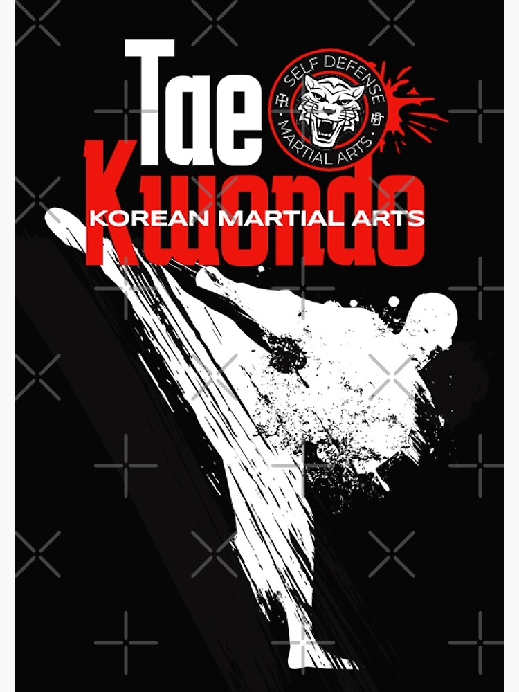 "Karate Tae Kwon Do Korean Martial Arts Taekwondo" Art Print for Sale ...
