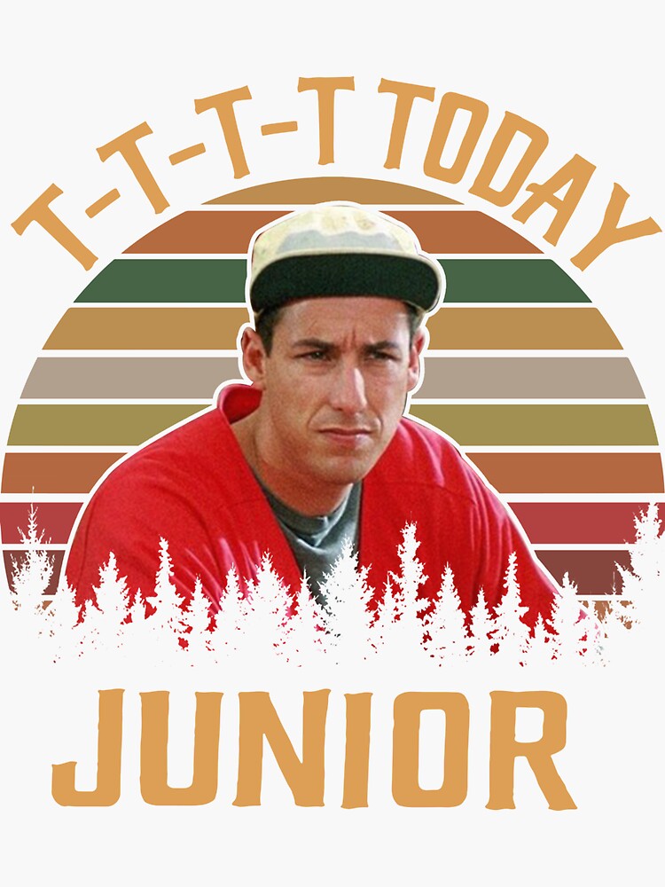 "T T T T Today Junior Shirts, Sandler Billy Madison Shirt, Movie Poster ...