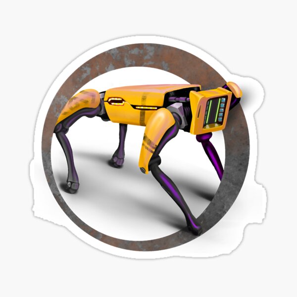 "Boston dynamics " Sticker by todvxsodarobn | Redbubble