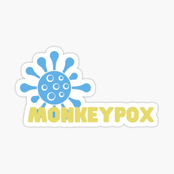 "Monkey-Pox" Sticker for Sale by MajorMemes | Redbubble