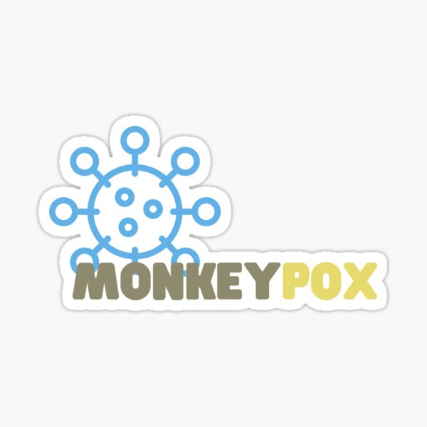 "Monkey Pox" Sticker by MajorMemes | Redbubble
