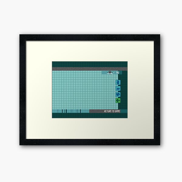 "JSRF HD Pause Menu" Framed Art Print for Sale by chandlerplusbas ...