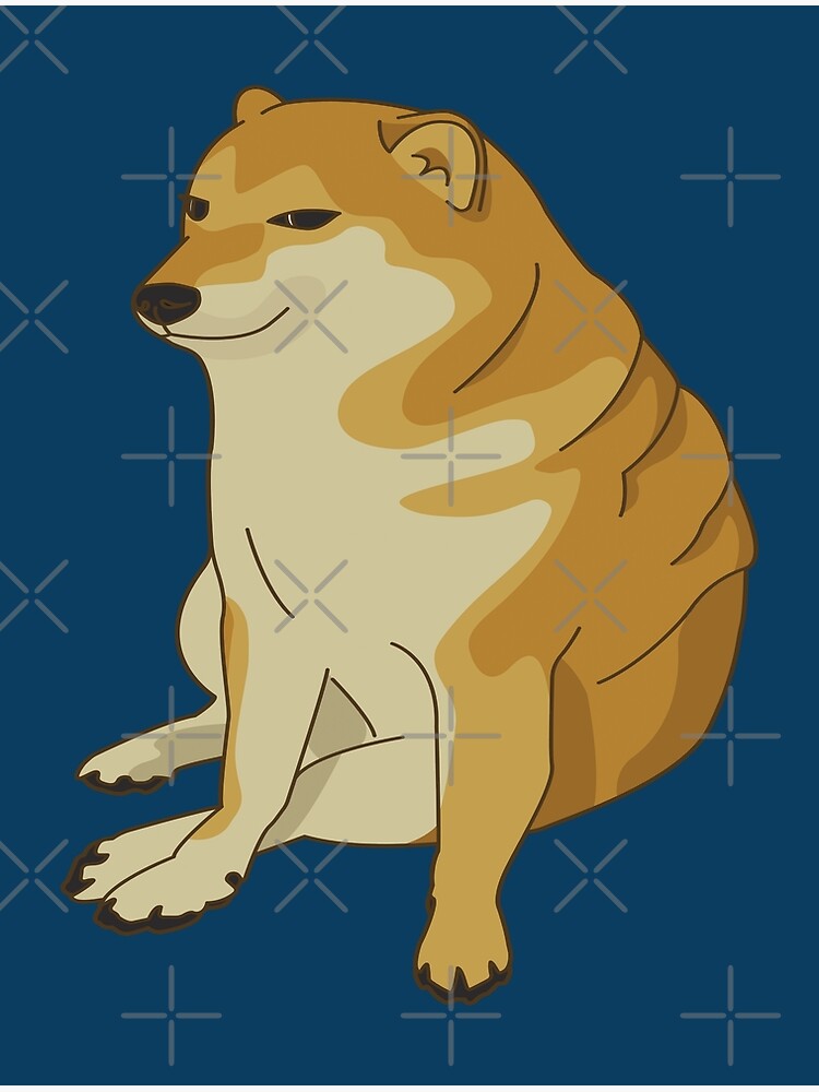 "Cheems" Metal Print by Rzera- | Redbubble