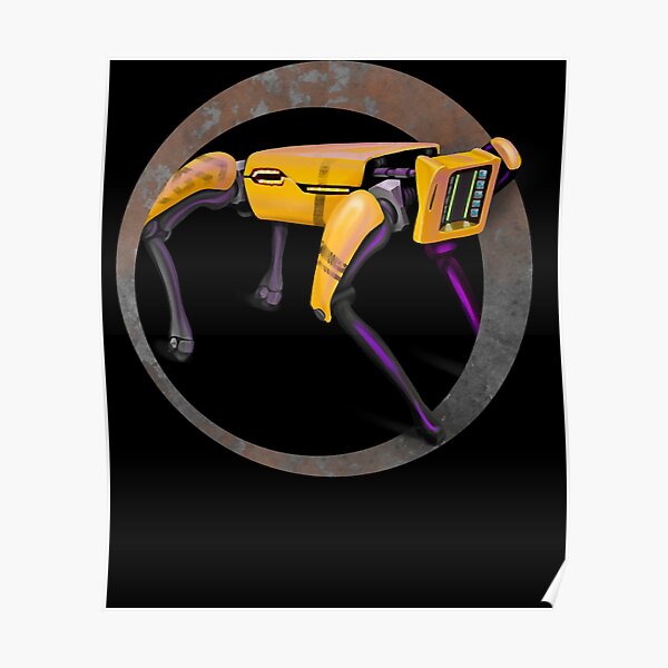 "Boston dynamics " Poster for Sale by todvxsodarobn | Redbubble