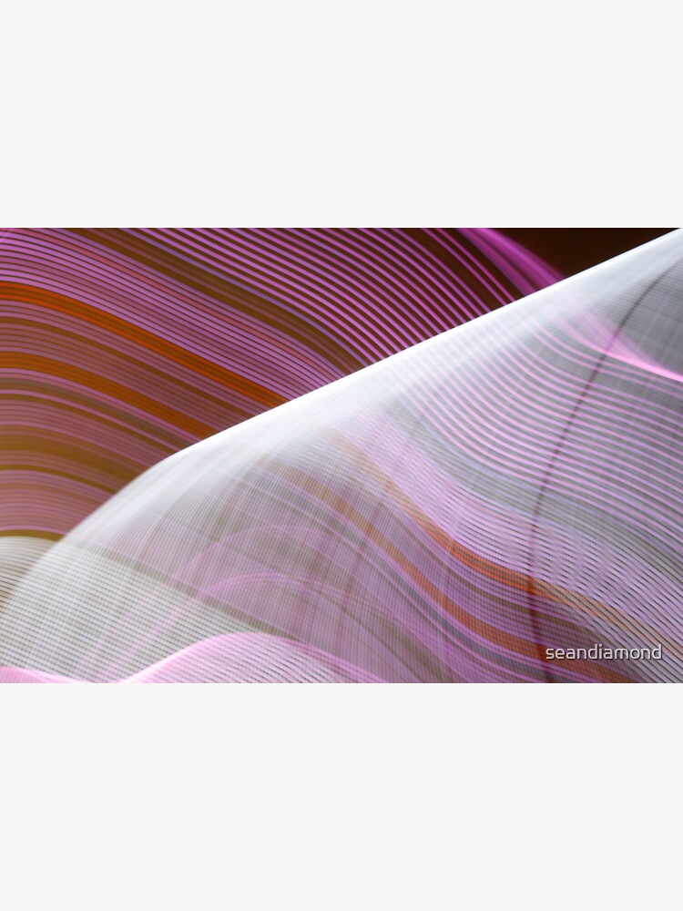 "PINK WAVE" Sticker for Sale by seandiamond | Redbubble