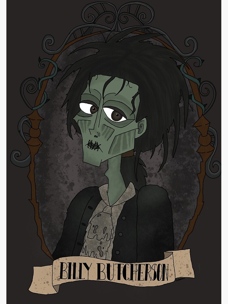 "Billy Butcherson" Poster by TeaDawson | Redbubble