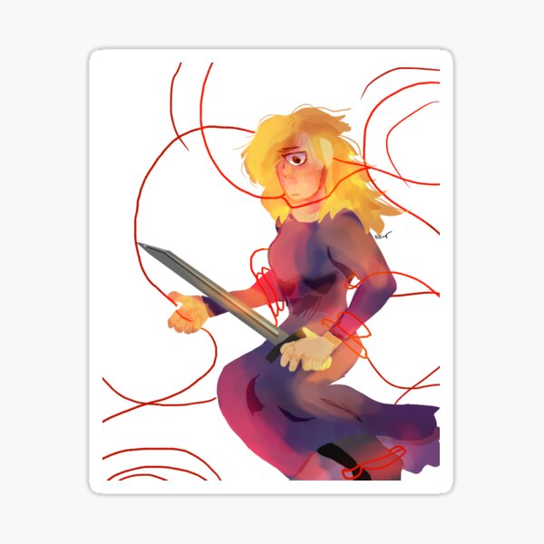 "Elaine of Shallot" Sticker for Sale by Goomcandy | Redbubble