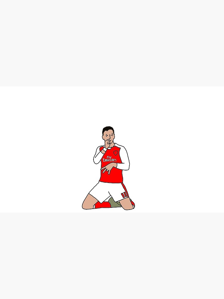 "Ozil Celebration" Poster by poorlydrawnarse | Redbubble