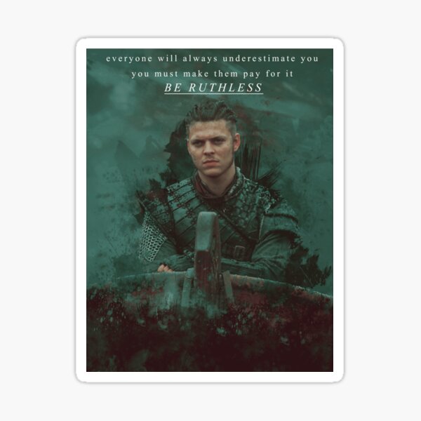 "Be Ruthless Classic " Sticker for Sale by jaycoxzornes | Redbubble