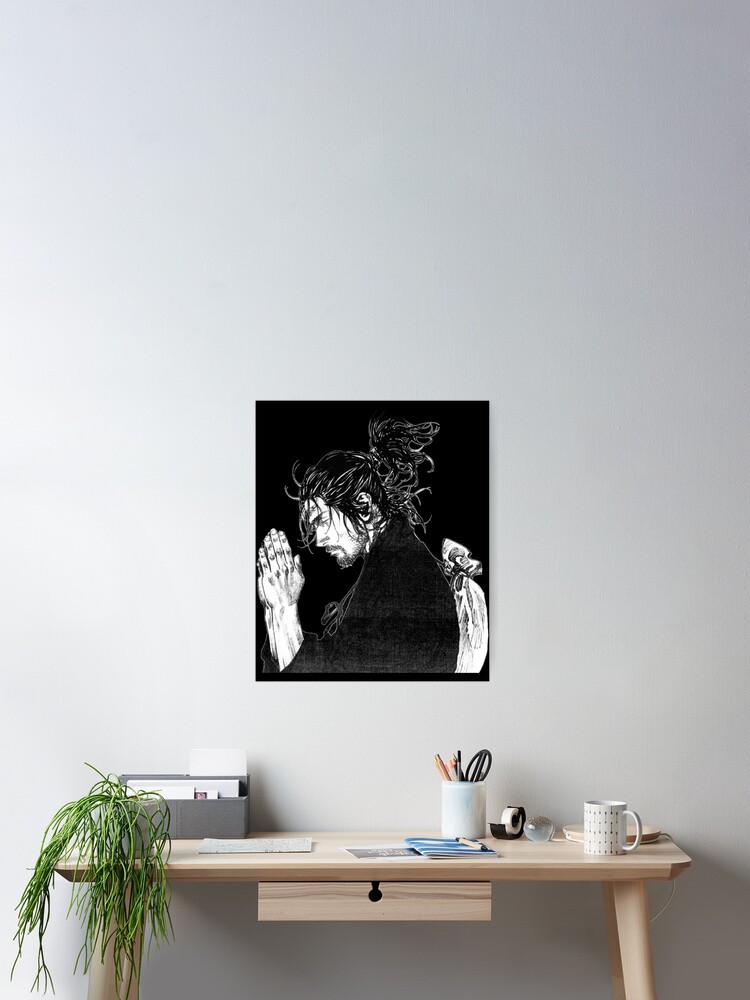 "miyamoto musashi praying Classic " Poster for Sale by arcurimalyg ...