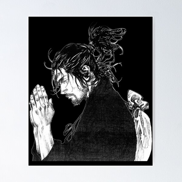 "miyamoto musashi praying Classic " Poster for Sale by arcurimalyg ...