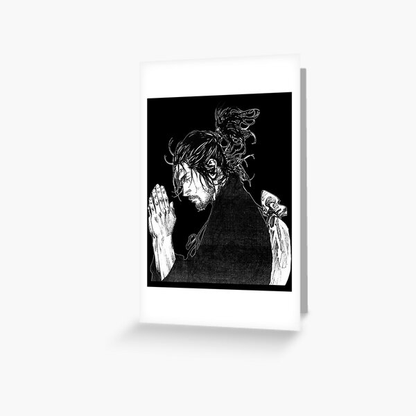 "miyamoto musashi praying Classic " Greeting Card by arcurimalyg ...