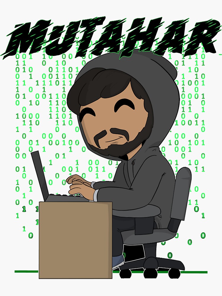 "Mutahar" Sticker for Sale by quintonhorne | Redbubble