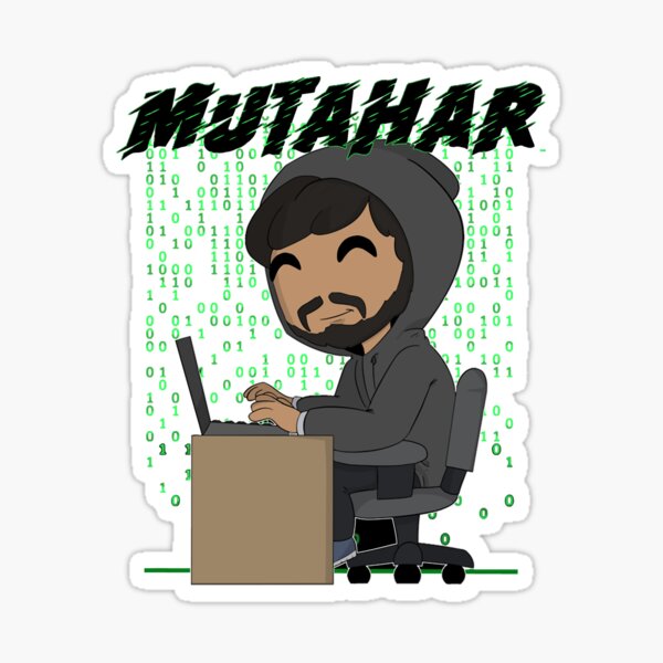 "Mutahar" Sticker for Sale by quintonhorne | Redbubble