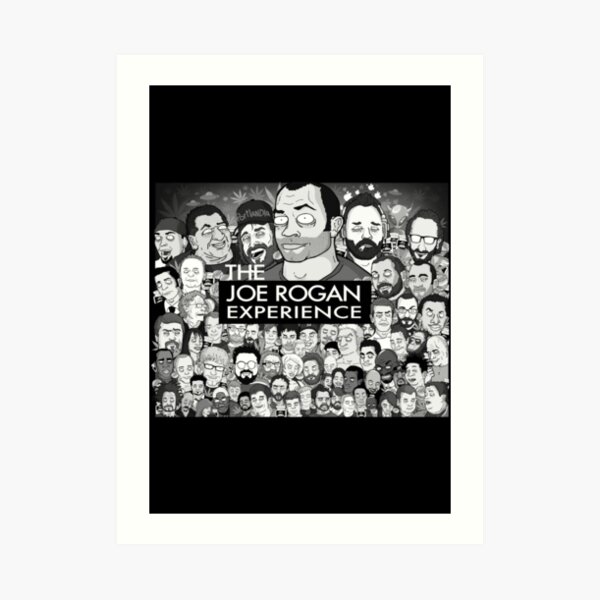 "The Joe Rogan Experience" Art Print for Sale by Pop-Tees | Redbubble