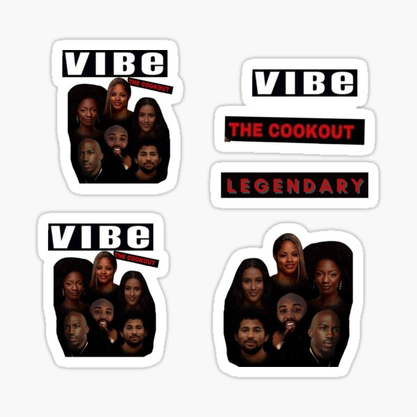 "The Cookout Alliance Vibe Edition" Sticker for Sale by Dominique11 ...