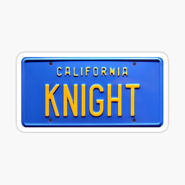 "Knight Rider KITT" Sticker for Sale by Bakkes20 | Redbubble