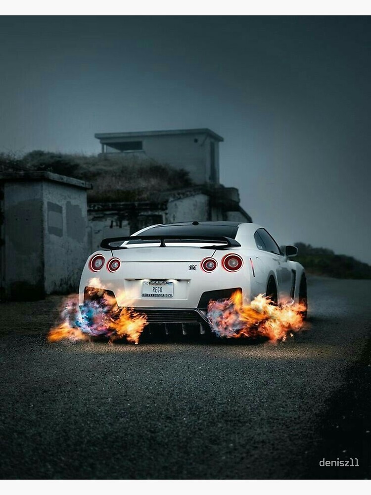 "nissan gtr-R35" Sticker for Sale by denisz11 | Redbubble