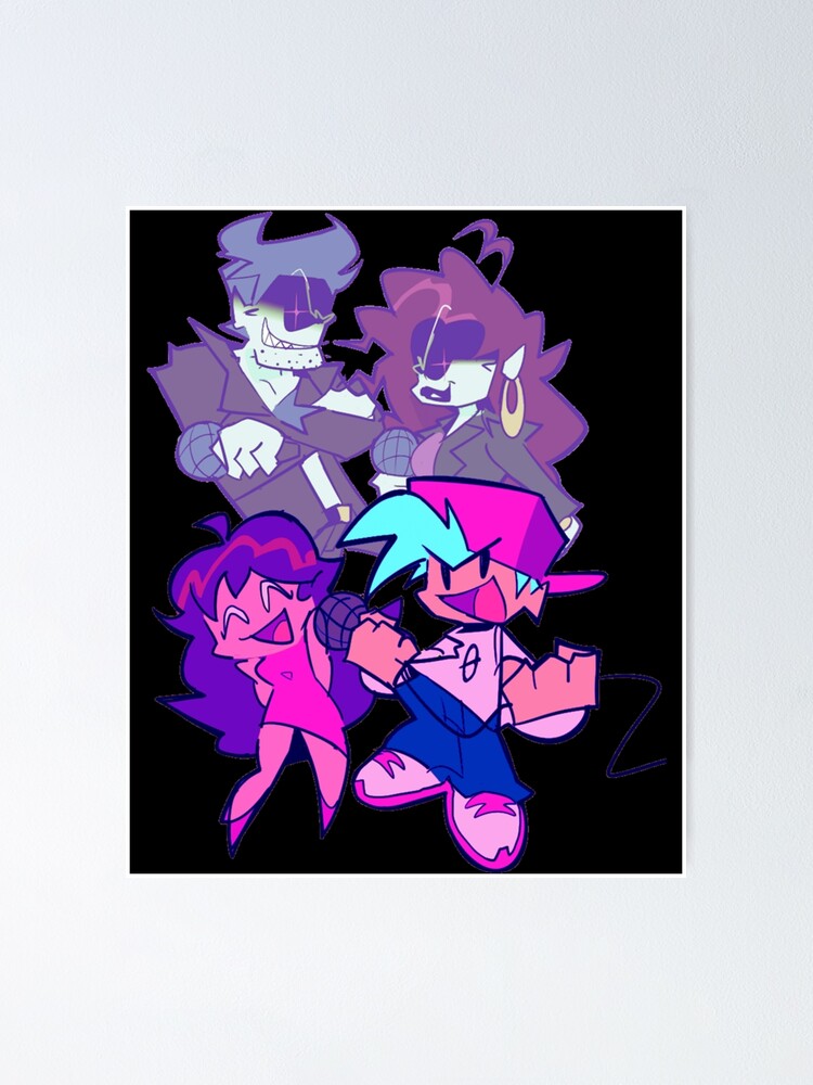 "FRIDAY NIGHT FUNKIN& (FNF) Poster Essential " Poster for Sale by ...