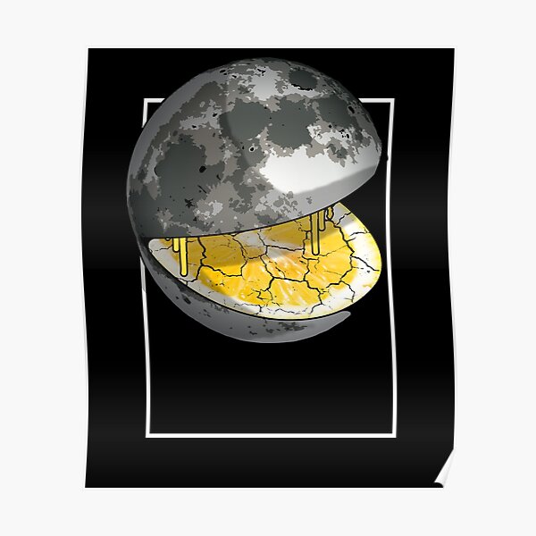 "Lemon moon planet collage astronaut space cool outer space" Poster for ...