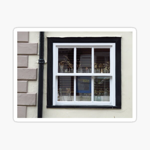 "Sash Window" Sticker for Sale by wiggyofipswich | Redbubble