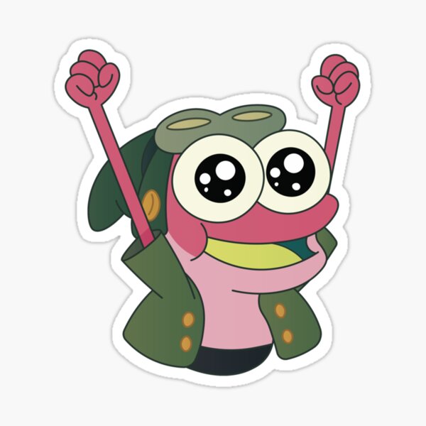 "Happy Sprig Amphibia " Sticker for Sale by ModernMermistas | Redbubble