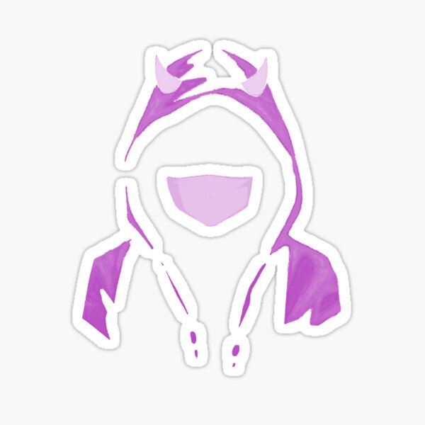 "purple animecute demon boy" Sticker for Sale by dr-black | Redbubble