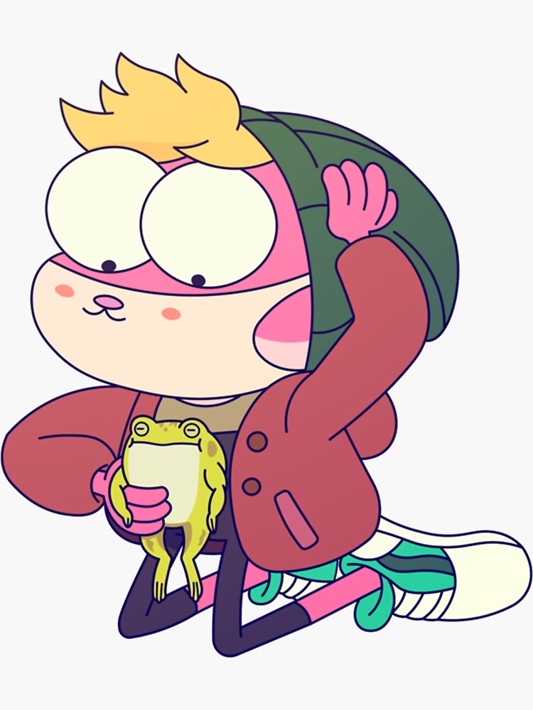 "Sprig Plantar with frog Amphibia " Sticker for Sale by ModernMermistas ...