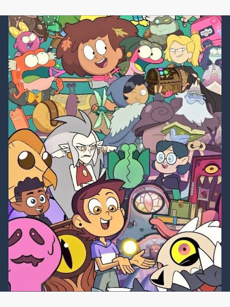 "The owl House x Amphibia " Poster by ModernMermistas | Redbubble