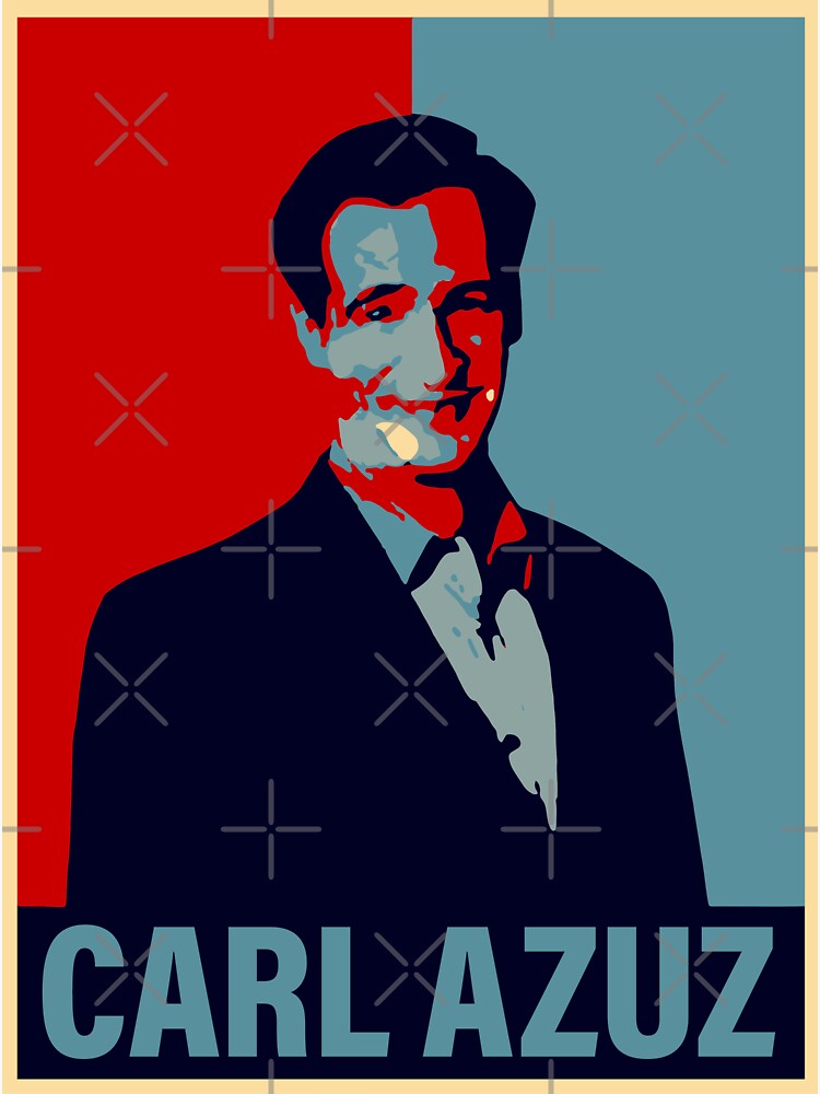 "Carl Azuz Color Art" Sticker for Sale by VANGSTORE | Redbubble