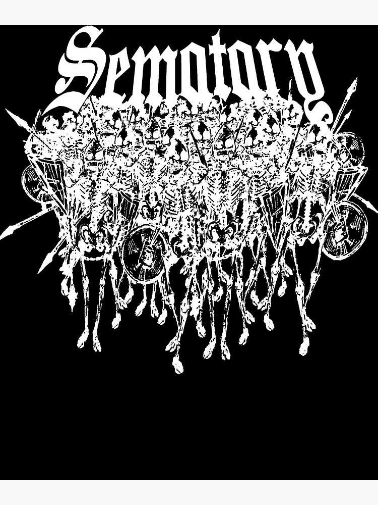 Sematary Logo Premium Matte Vertical Poster sold by Implicit Halibut ...