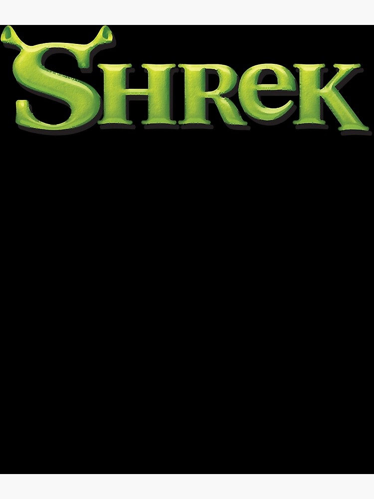 "Shrek Logo " Art Print for Sale by mauricecalho | Redbubble