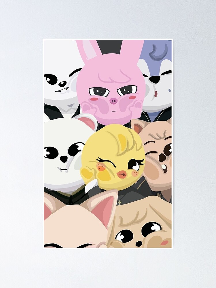 "SKZOO stray kids SKZ Poster" Poster for Sale by gilbertpeltie | Redbubble