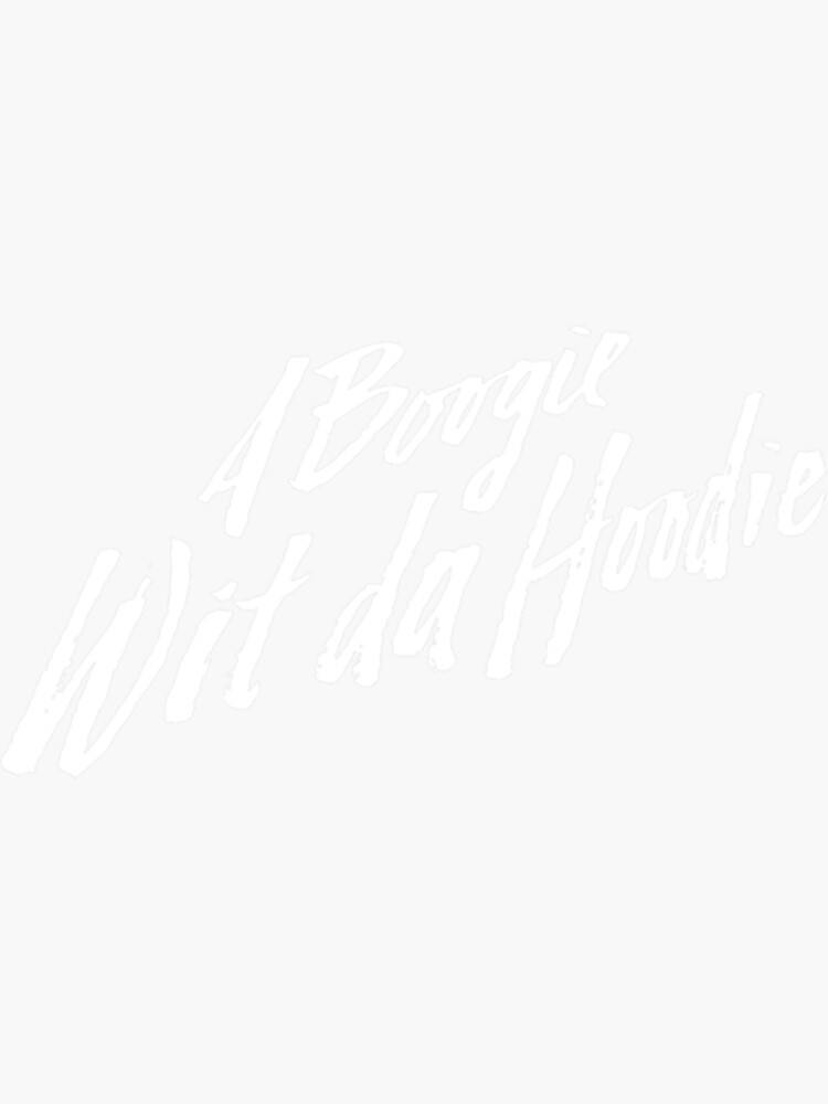 "A Boogie Logo" Sticker for Sale by dennisnora | Redbubble