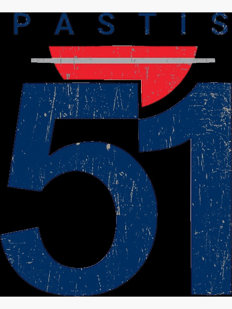 "51 PASTIS LOGO" Poster for Sale by andrewaris | Redbubble