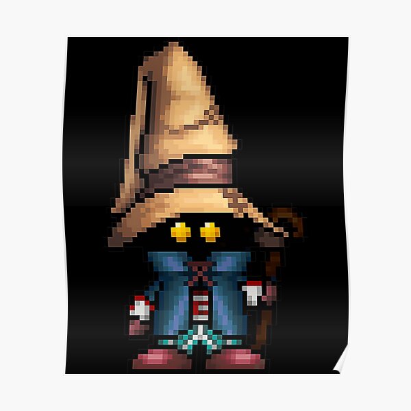 "FF9 Vivi Sticker" Poster for Sale by Juliettaexton | Redbubble